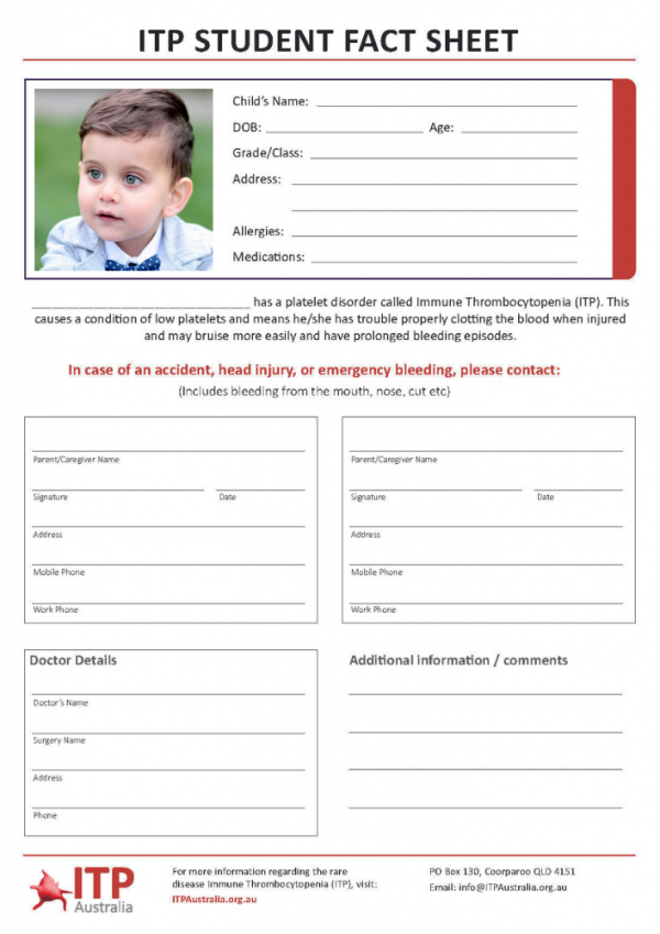 Patient Resources | ITP Australia